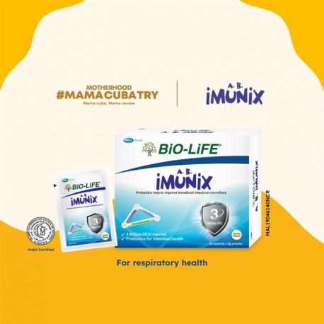 Review MEGA BiO-LiFE A.B IMUNIX 30s [Mamacubatry] Now!