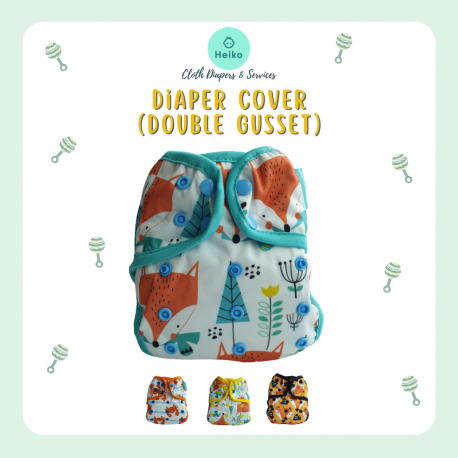 Diaper Cover (Double Gusset) | Cloth Diapers